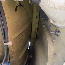 Cause and repair nose cowl pan