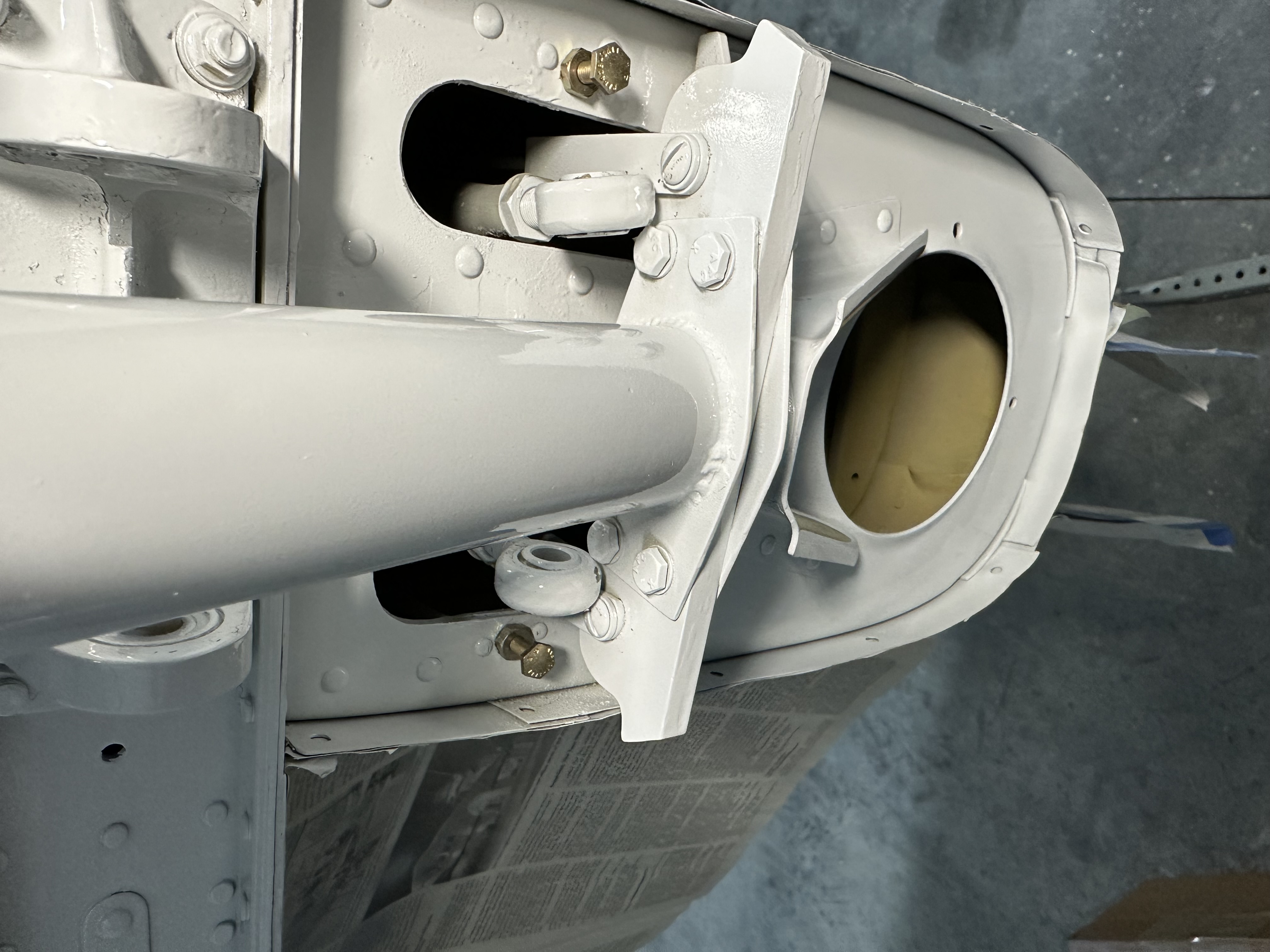 Rudder Travel Stop Bolt at Rudder Base Part Number