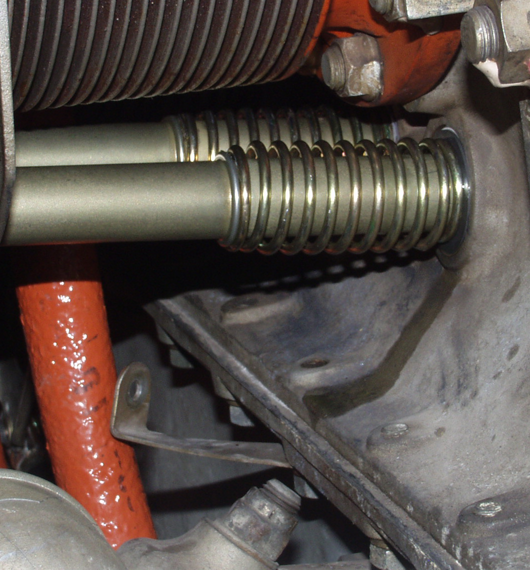 Engine Installation (Three Brackets on Bottom of Engine to Route ...